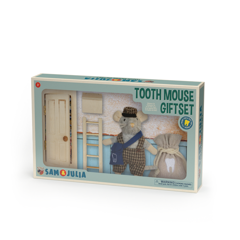 Tooth Mouse Giftset | Sam & Julia | The Mouse Mansion