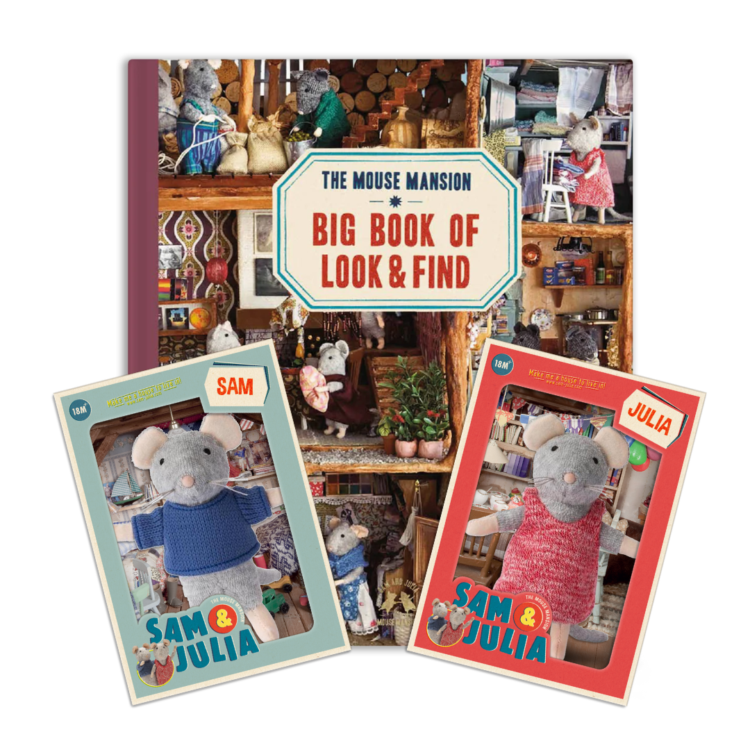 Look and Find with Sam and Julia | Book Bundle Deal | The Mouse Mansion
